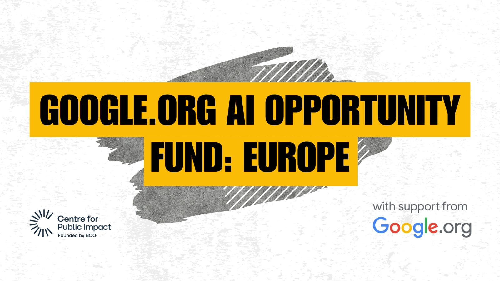 AI Opportunity Fund - Centre for Public Impact