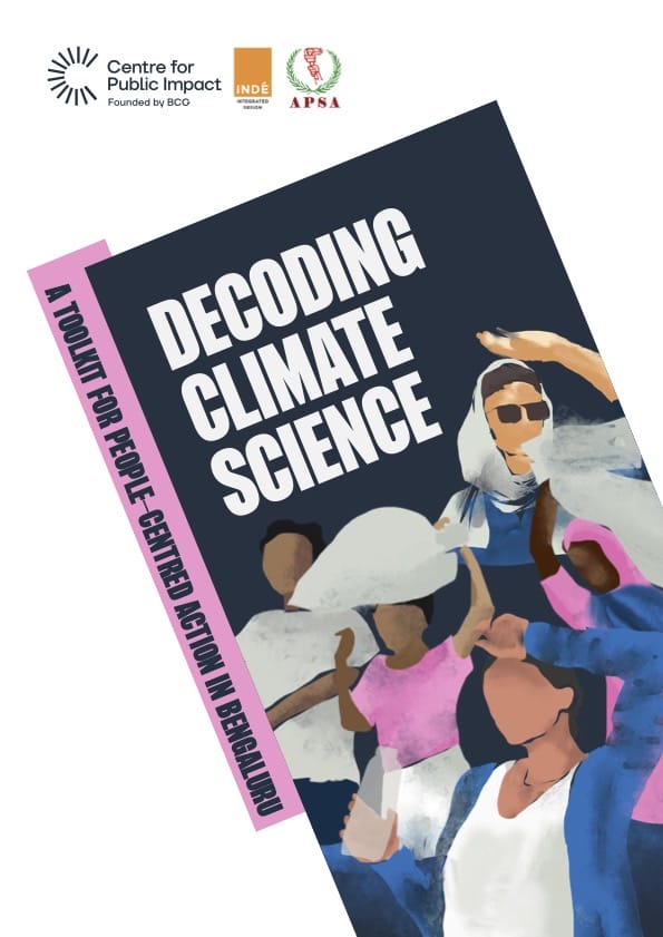 Decoding climate science: A toolkit for people-centred climate action in Bengaluru - Centre for ...